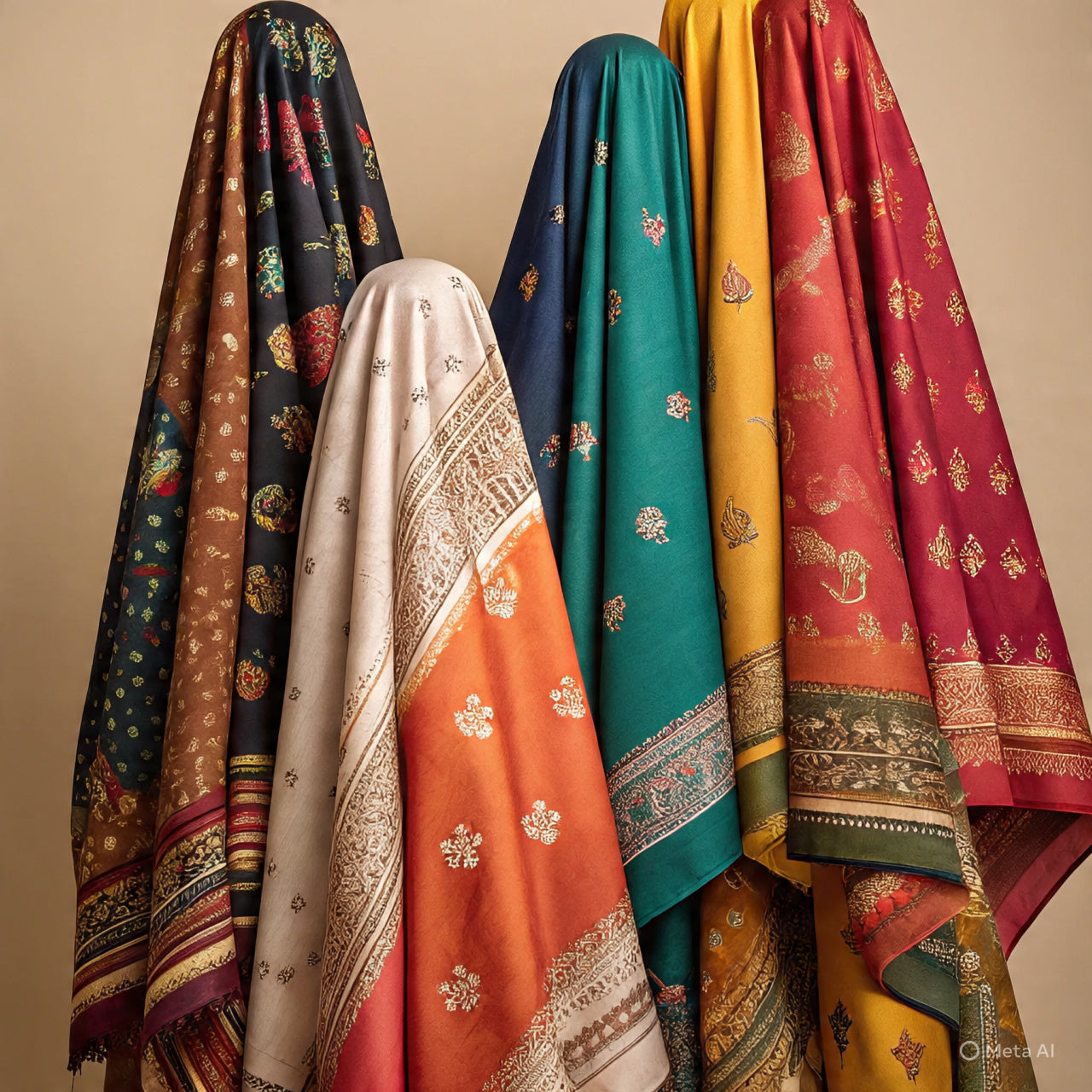 Printed and Fancy Dupattas – Handmade Pakistan