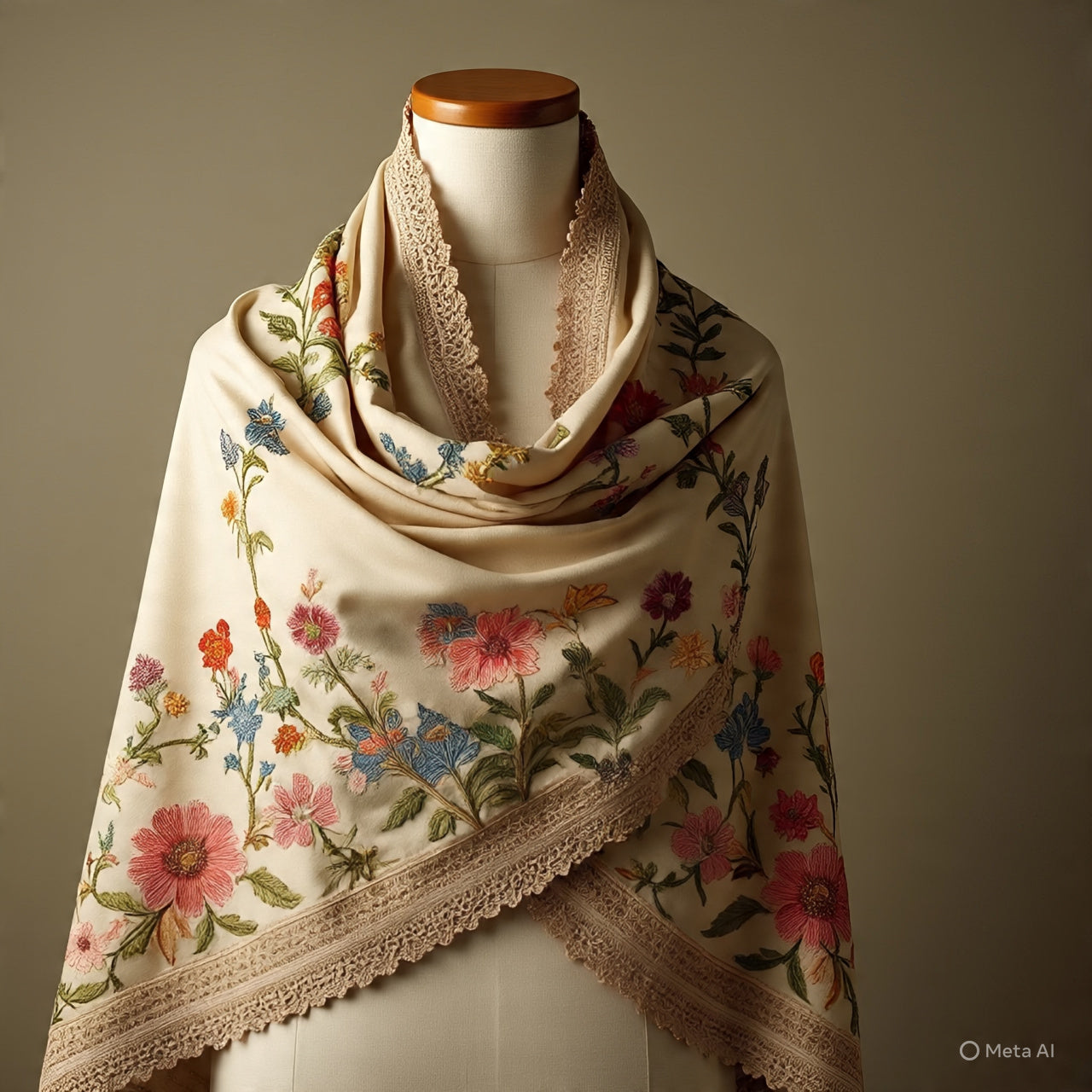 Handmade Lawn Shawls – Handmade Pakistan