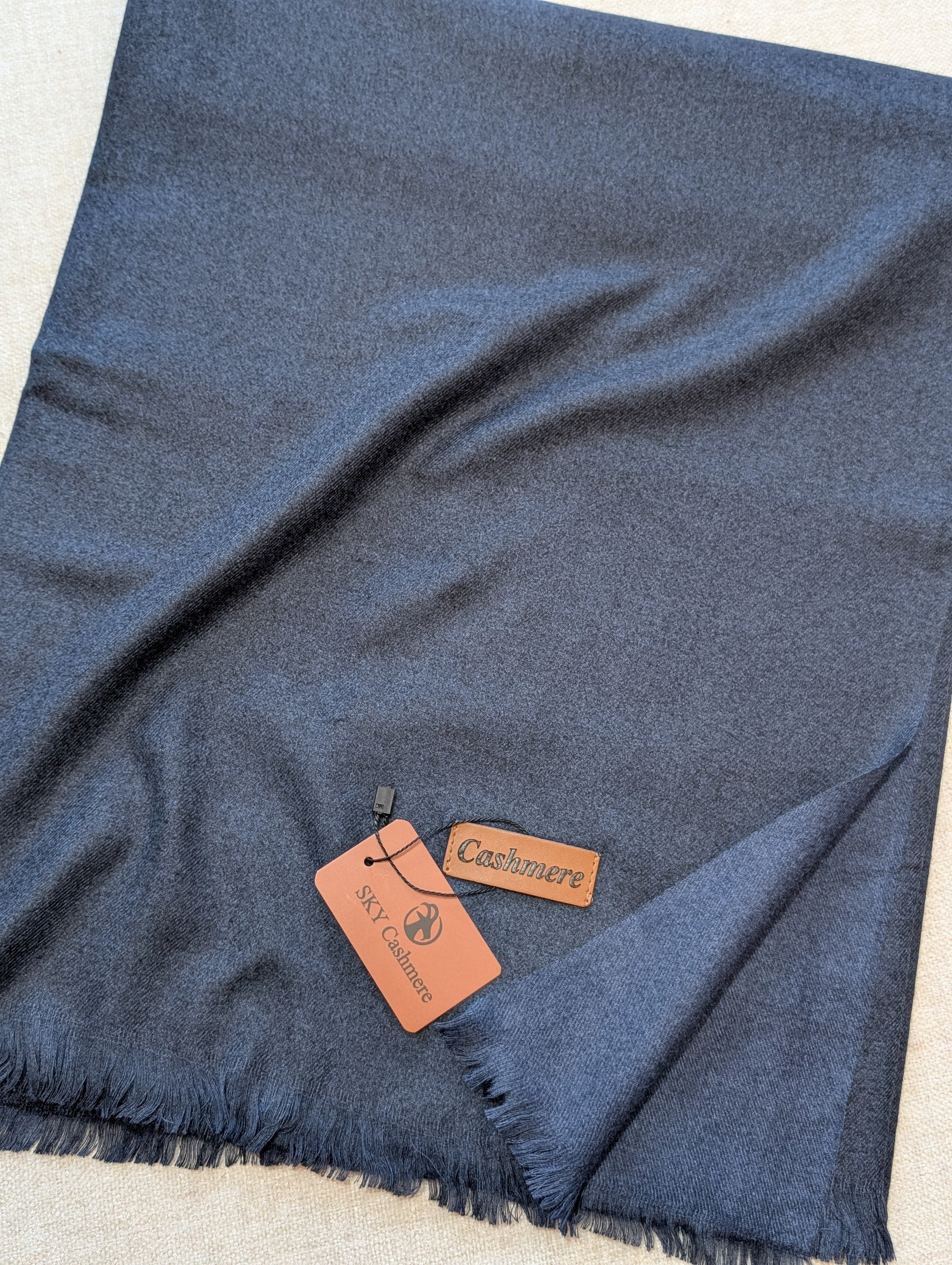 Reversible Pashmina Shawl | Double Side Pure Plain Pashmina Shawl | Na ...